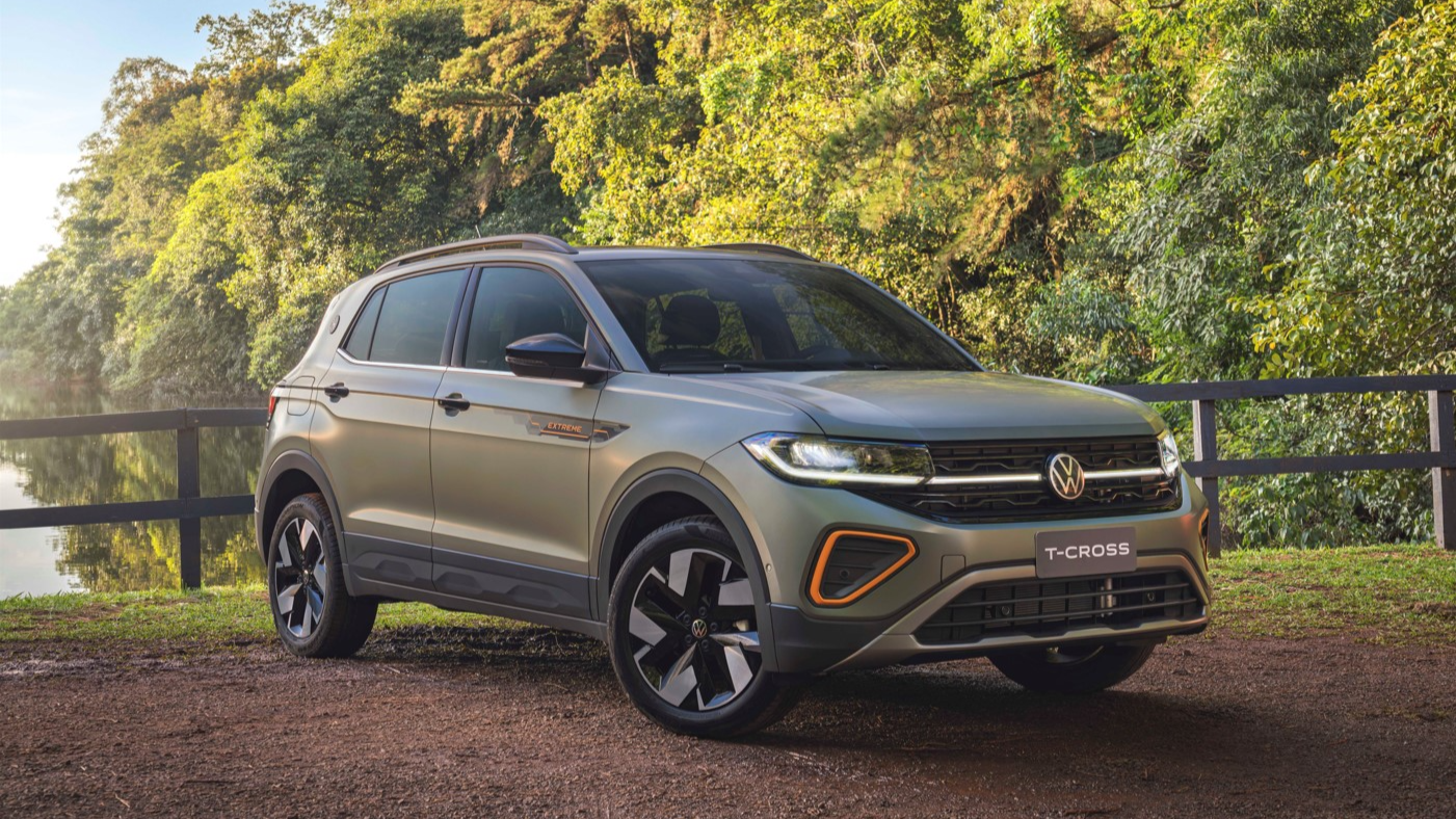 Volkswagen T-Cross Extreme estreia como nova versão topo de linha do SUV
